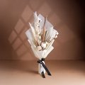 FlowerAura Classic Beige Dried Flowers Bouquet Price - Buy Online at ...