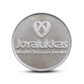 Joyalukkas 10 g, 99.9% Purity Laxmi Ganesh Silver Coin Price - Buy ...