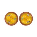 Ras Malai Mithai Design Candle Set (Unscented, Yellow) by Parkash ...