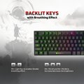 EvoFox Fireblade Semi-Mechanical Gaming Keyboard Price - Buy Online at ...