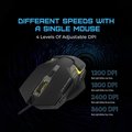 EvoFox Spectre Wired Gaming Mouse (Black) Price - Buy Online at ₹349 in ...