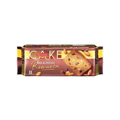 Britannia Nut & Raisin Romance Slice Cake Price - Buy Online at ₹64 in ...