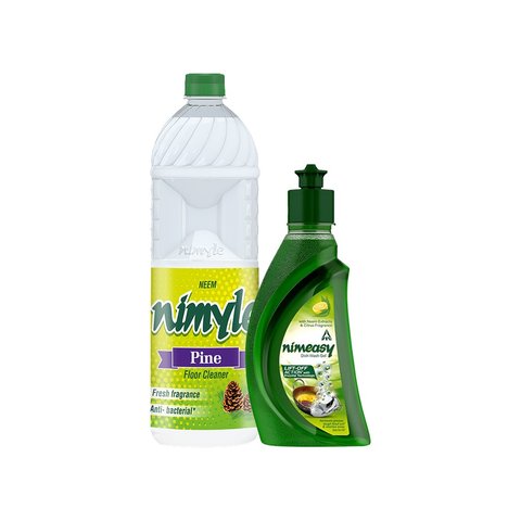 ITC Nimyle Pine Floor Cleaner (1 l) + Nimeasy Dishwash Gel Combo Price ...