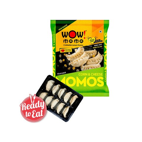 Wow! Momo Corn & Cheese Momos (Frozen) Price - Buy Online at ₹158 in India