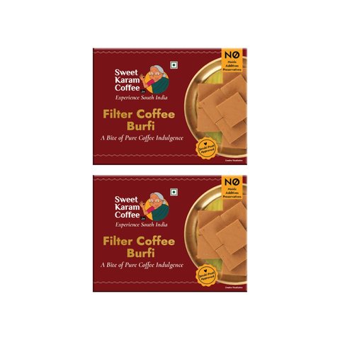 Filter Coffee Burfi by Sweet Karam Coffee - Pack of 2 Price - Buy ...