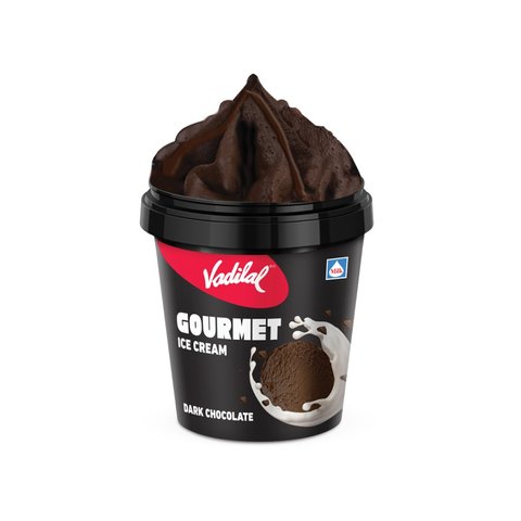 Vadilal Gourmet Dark Chocolate Ice Cream Cup Price - Buy Online at ₹50 ...