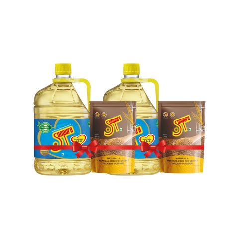 Sunpure Refined Sunflower Oil - Pack of 2 Price - Buy Online at Best ...