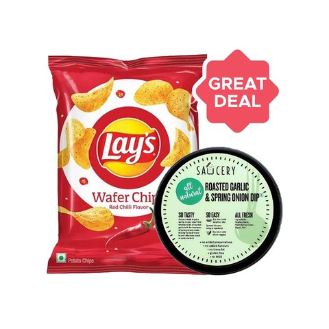Lay's Wafer Style - Sundried Chilli Potato Chips + Saucery Roasted ...