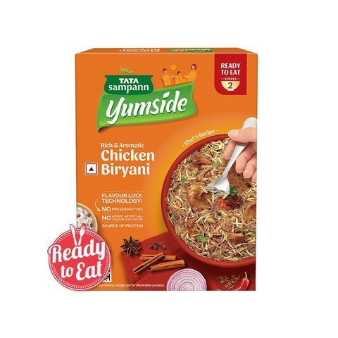 Tata Sampann Yumside Chicken Biryani - Ready to Eat Price - Buy Online ...