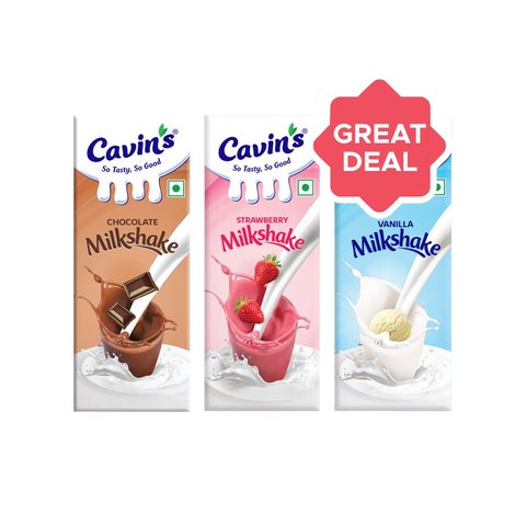 Cavin's Chocolate Milk Shake + Cavin's Strawberry Milk Shake + Cavin's ...