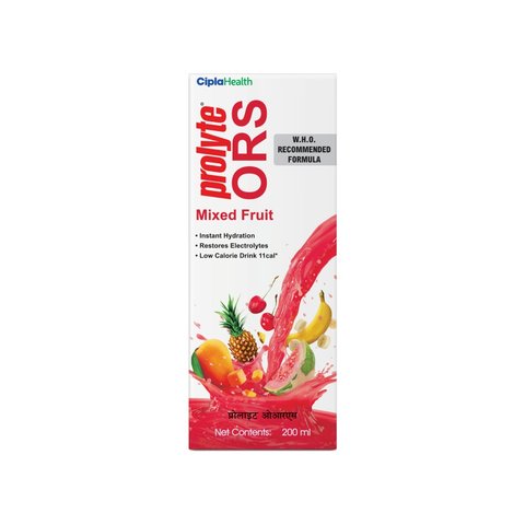 Prolyte Mixed Fruit ORS Price - Buy Online at ₹31 in India