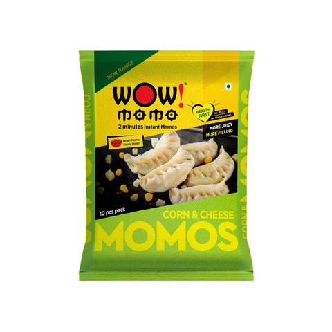 Wow! Momo Corn & Cheese Momos (Frozen) Price - Buy Online at ₹155 in India