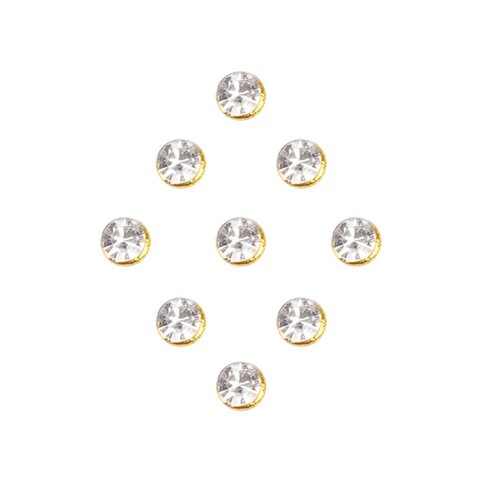Fine Touch Stone Bindi (3 mm, Silver) Price - Buy Online at Best Price ...