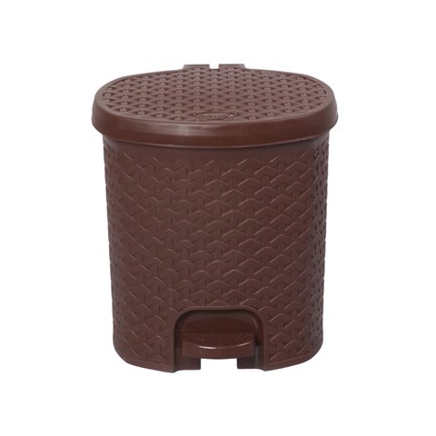 Cello Plastic Pedal Dustbin (Plastic, Brown) Price - Buy Online at Best ...