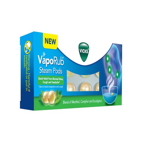 Vicks VapoRub Steam Pods Price - Buy Online at ₹170 in India