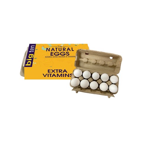 The Natural Fresh White Eggs - 10 pieces Price - Buy Online at ₹119 in ...