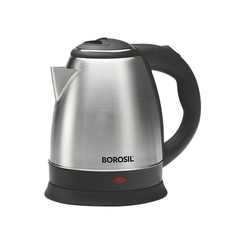 Borosil Rio Electric Kettle (1500W, ‎BKE15LSSB23, Black & Silver) Price ...