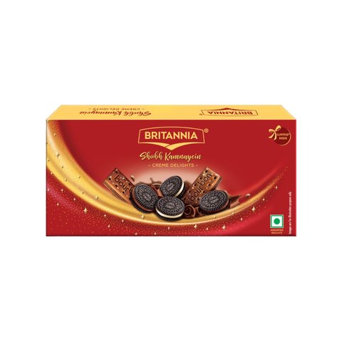 Britannia Shubhkamnaye Choco Delights Biscuits Gift Pack Price - Buy ...