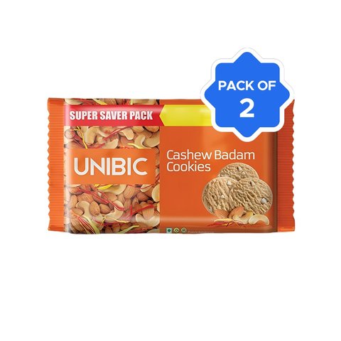 Unibic Cashew Badam Cookies - Pack of 2 Price - Buy Online at Best ...