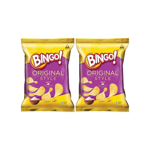 Bingo Original Style Salt Potato Chips - Pack of 2 Price - Buy Online ...