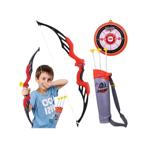 Toyshine Big Size Bow & Arrow Set (Red) Price - Buy Online at ₹499 in India