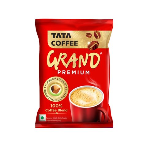 Tata Coffee Grand Premium Instant Coffee Price - Buy Online at ₹160 in ...