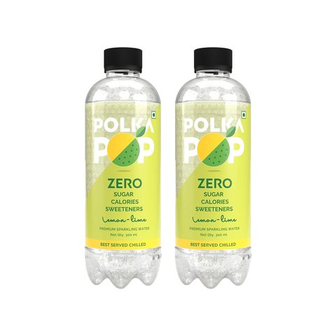 Polka Pop Zero Sugar Lemon-Lime Sparkling Drink - Pack of 2 Price - Buy ...