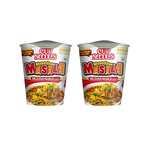 Nissin Mazedar Masala Cup Noodles - Pack of 2 Price - Buy Online at ...