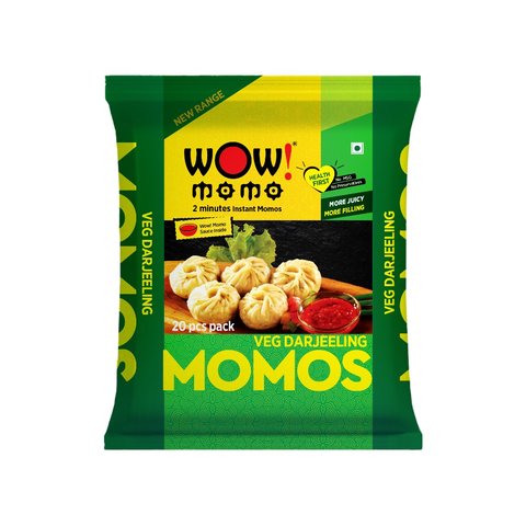 Wow! Momo Veg Darjeeling Momos (Frozen) Price - Buy Online at ₹200 in India