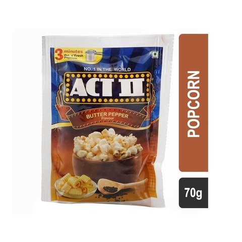 Act II Butter Pepper Popcorn (Pressure Cooker) Price - Buy Online at ...