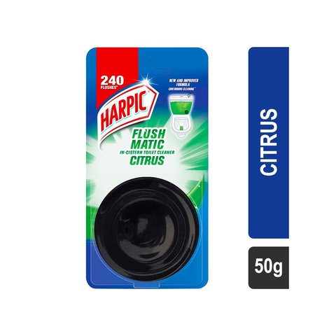 Harpic Flushmatic In-Cistern Toilet Cleaner Block (Citrus) Price - Buy ...