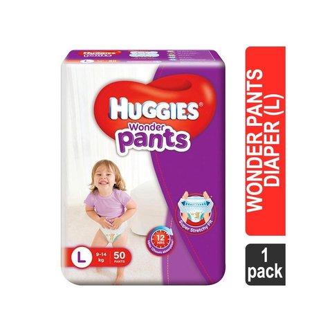Huggies Wonder Pants Diaper (L) Price - Buy Online at Best Price in India