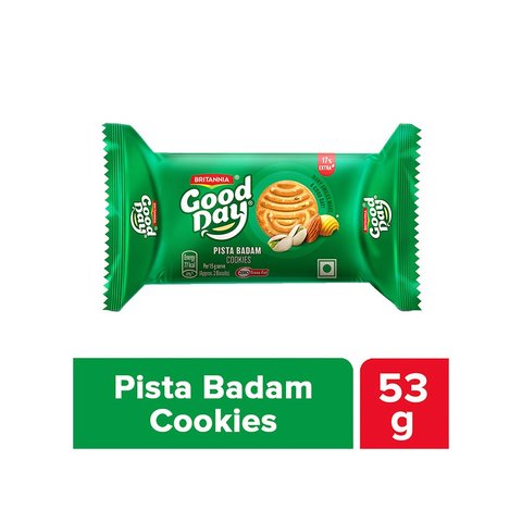 Britannia Good Day Pista Badam Cookies Price - Buy Online at Best Price ...