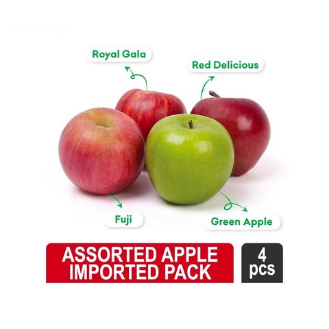 Assorted Apple Imported Pack Price - Buy Online at Best Price in India