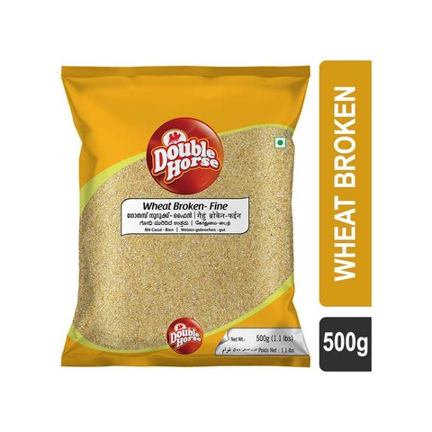 Double Horse Fine Broken Wheat / Daliya Price - Buy Online at Best ...