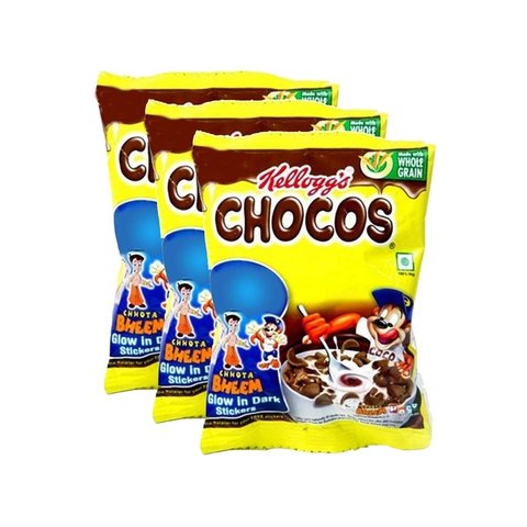 Kellogg's Multigrain Chocos, More Chocolatey, No-Maida - Pack of 3 ...