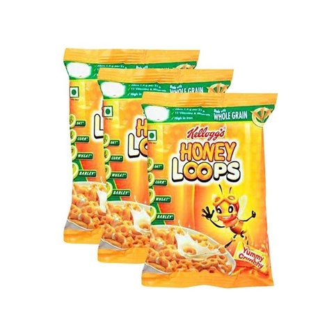 Kellogg's Honey Loops Cereal - Pack of 3 Price - Buy Online at Best ...