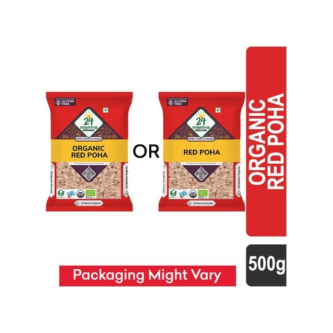 24 Mantra Organic Red Poha Price - Buy Online at ₹94 in India