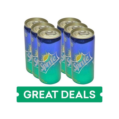 Sprite Lime Flavoured Soft Drink - Pack of 6 Price - Buy Online at Best ...