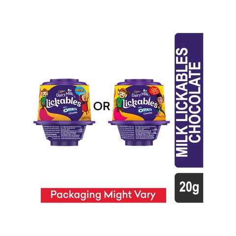 Cadbury Dairy Milk Lickables Chocolate with Oreo Chunks Price - Buy ...