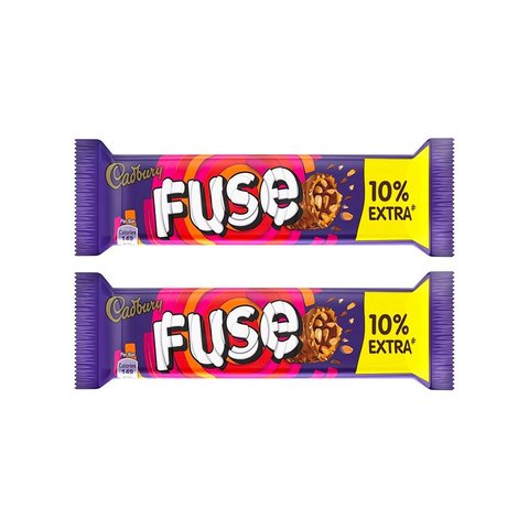 Cadbury Fuse Peanut & Caramel Chocolate Filled Bar - Pack of 2 Price ...