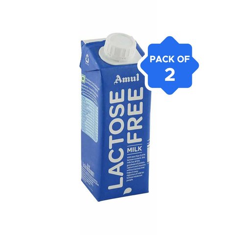 Amul Lactose Free Milk - Pack of 2 Price - Buy Online at Best Price in ...
