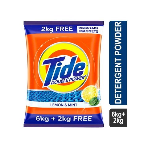 Tide Double Power Lemon & Mint Detergent Powder Price - Buy Online at ...