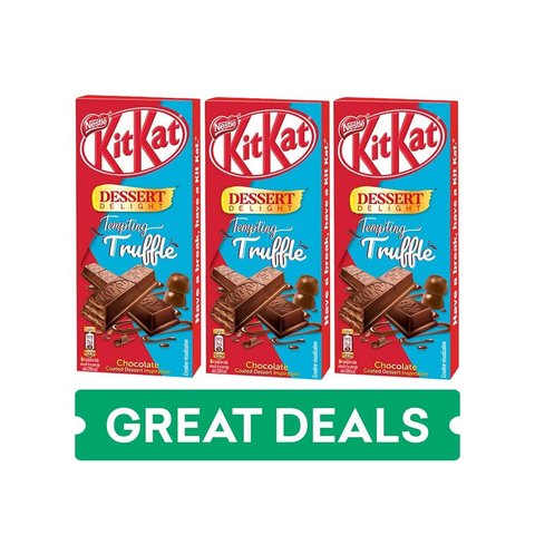 Nestle KitKat Rich Coated Wafer Chocolate - Pack of 3 Price - Buy ...