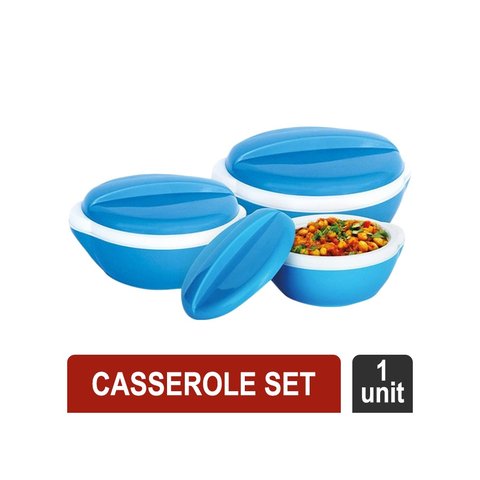 Princeware Casserole Set Insulated 600 Ml 1 L 1 5 L Assorted Princeware Casserole Set Insulated 600 Ml 1 L 1 5 L Assorted