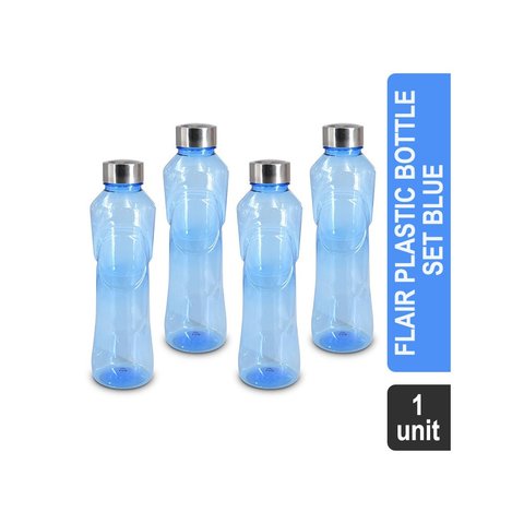 Flair Plastic Bottle Set (Blue) Price - Buy Online at Best Price in India