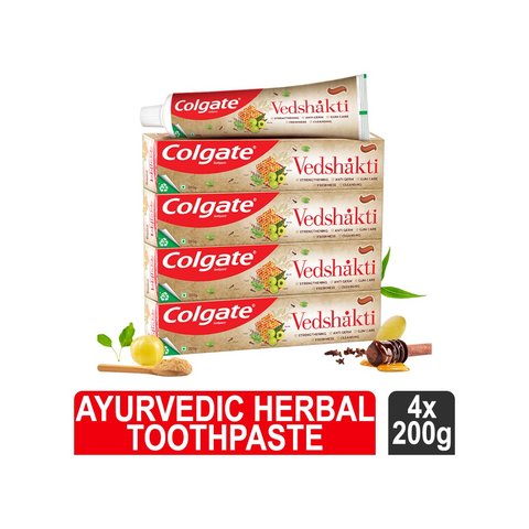 Colgate Swarna Vedshakti Complete Ayurvedic Protection Herbal ...