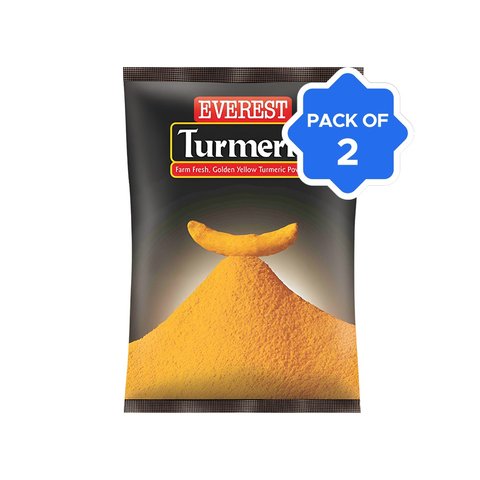 Everest Turmeric Powder/Haldi - Pack of 2 Price - Buy Online at Best ...