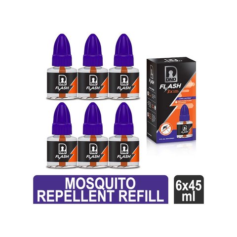DND Flash 3X Turbo Power Mosquito Repellent Refill - Pack of 6 Price ...