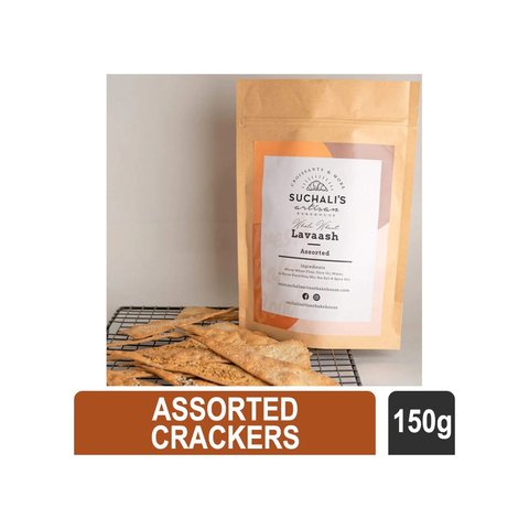 Suchali's Artisan Bakehouse Whole Wheat Lavaash Assorted Crackers Price ...